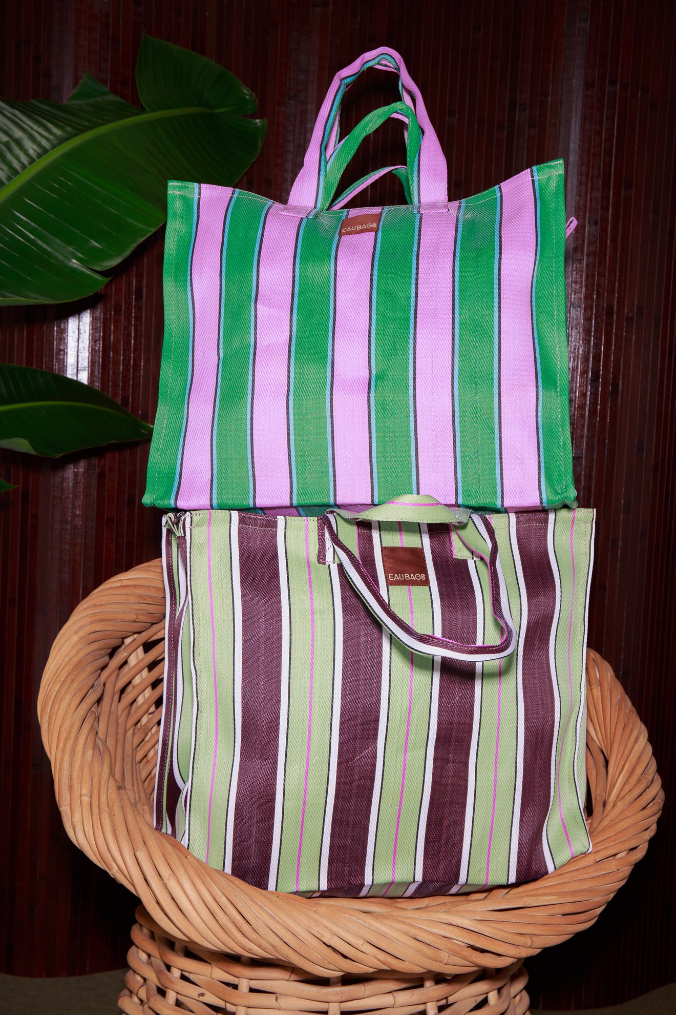 Recycled Nylon Handbags & Bags | EAU BAGS